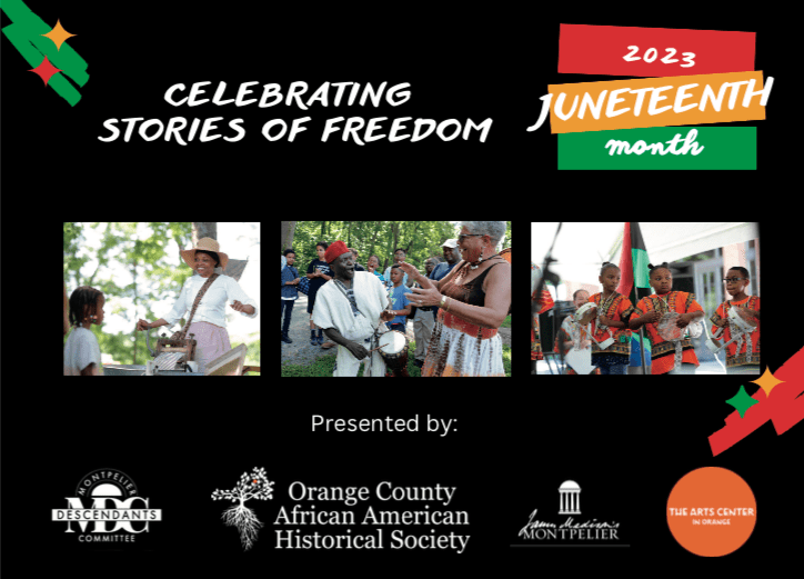 Juneteenth Screenshot Front | Montpelier Descendants Committee